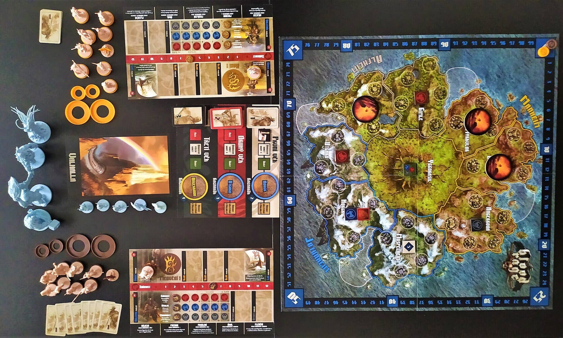 Blood Rage – vikingové ve vašem pokoji | Gaming Professors