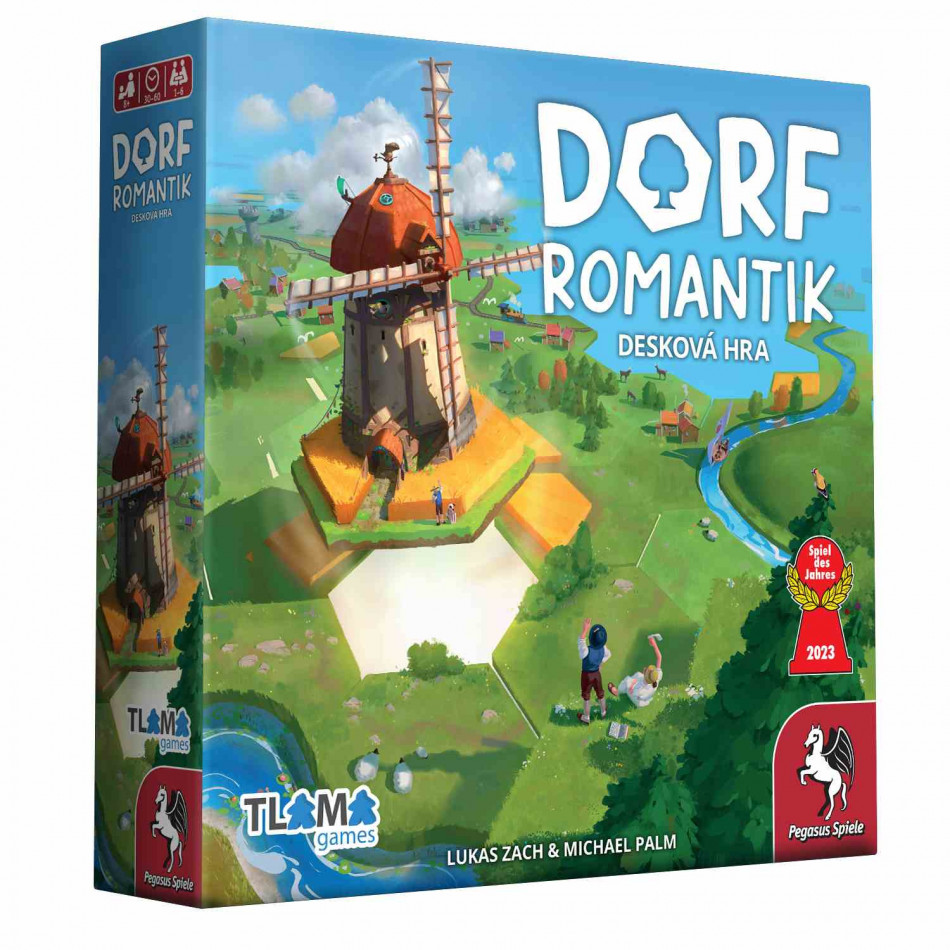 TLAMA games chystá deskovkovou adaptaci Dorfromantik