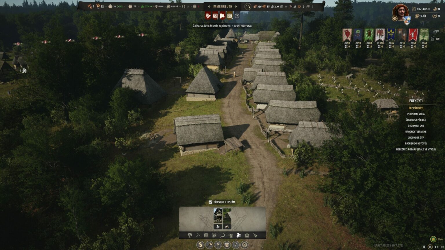 Vývoj Manor Lords stále pokračuje | Gaming Professors