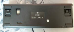 White Shark Kaiken – dobrá herní klávesnice na vaše cesty