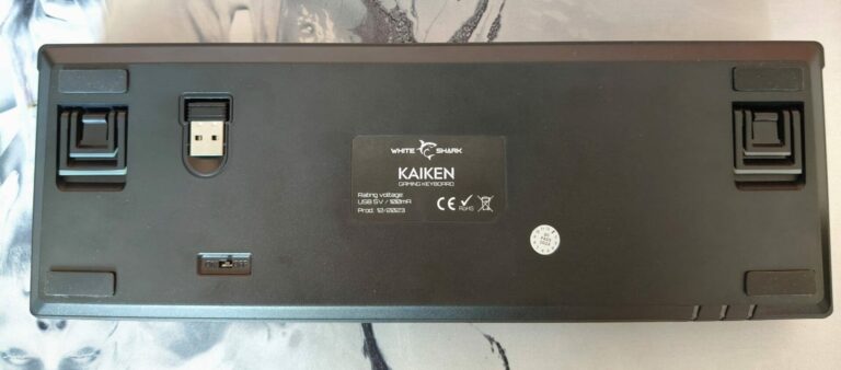 White Shark Kaiken – dobrá herní klávesnice na vaše cesty