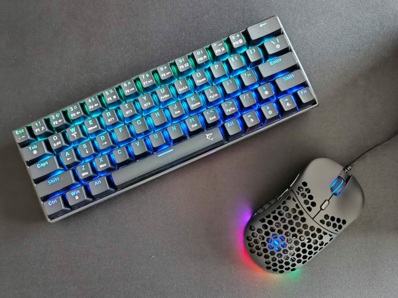 White Shark Kaiken – dobrá herní klávesnice na vaše cesty